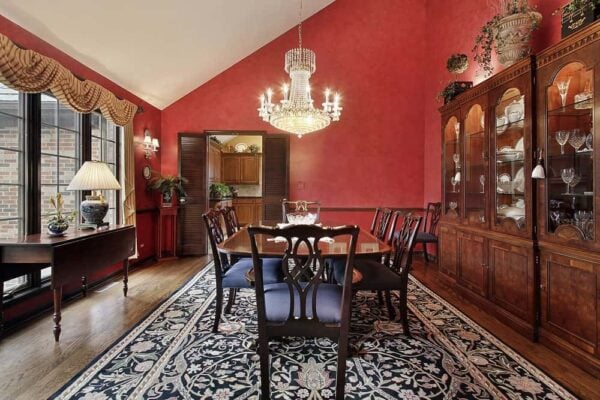 50 Red Dining Room Ideas (Photos)