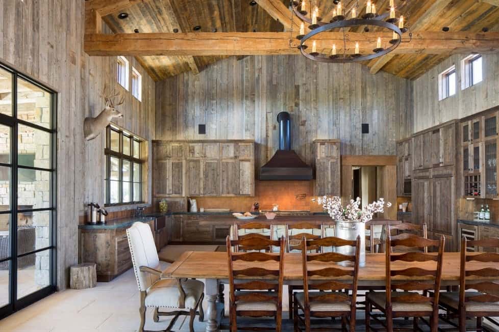 24 Rustic Dining Room Ideas that Feast on Natural Design Elements