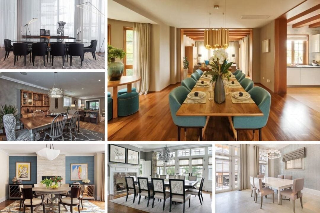 95 Transitional Style Dining Room Ideas (Photos)