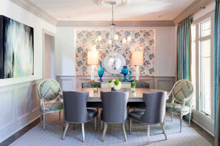 95 Transitional Style Dining Room Ideas (Photos)