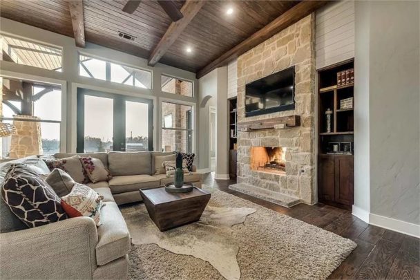 90 Craftsman-Style Living Room Ideas (Photos) - Home Stratosphere