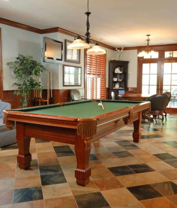 65 Rooms with a Pool Table (Man Caves Included)
