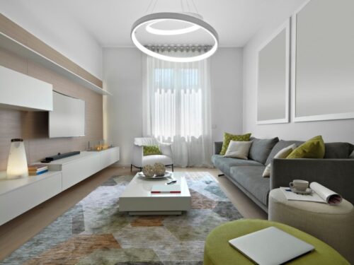 19 Living Rooms with Chandelier Lighting Ideas Where the Sky's the Limit
