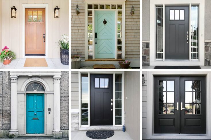 58 Different Types of Front Door Designs for Houses (Photos)