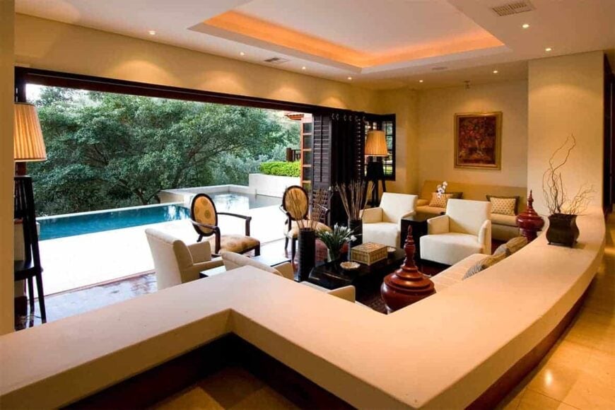 23 Asian-Inspired Living Room Ideas Showcase the Richness of Cultural ...