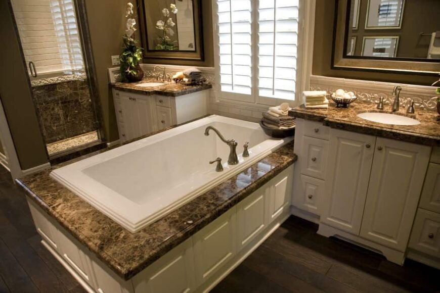 95 Brown Bathroom Ideas (Photos)