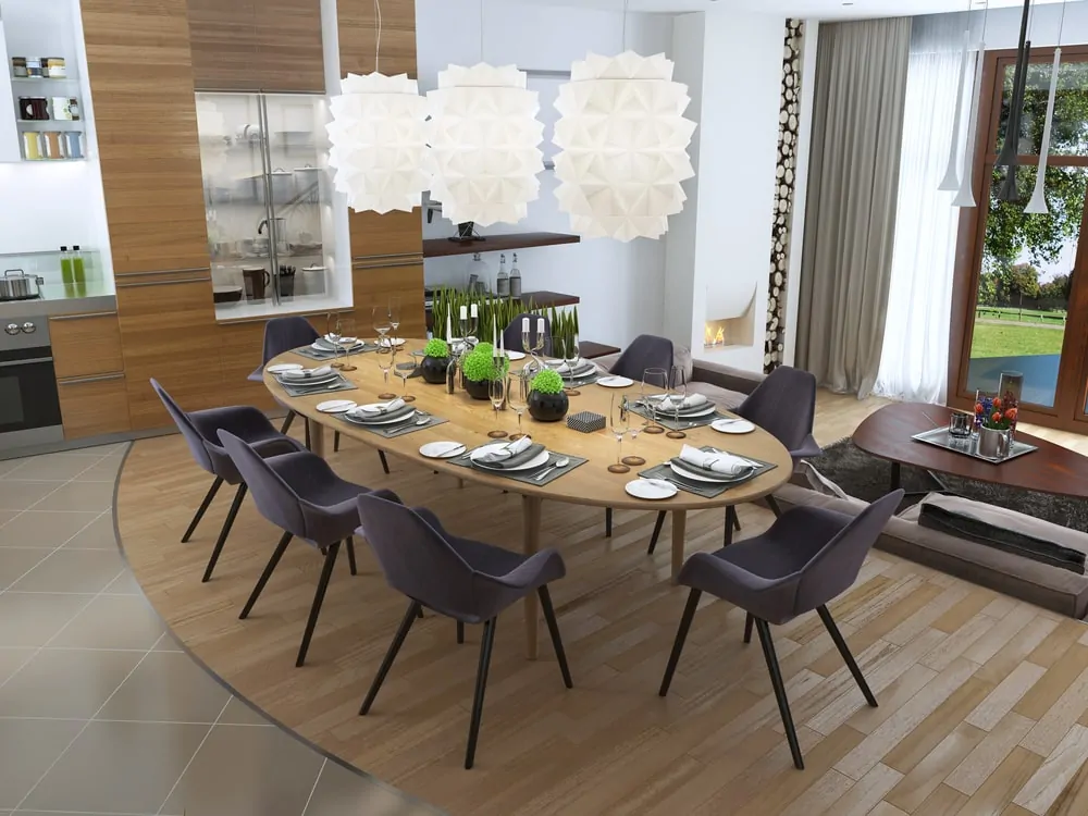 80 Dining Rooms That Seat 8 for 2021!