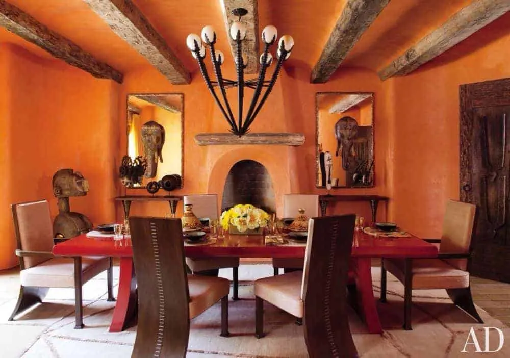 50 Orange Dining Room Ideas (Photos)
