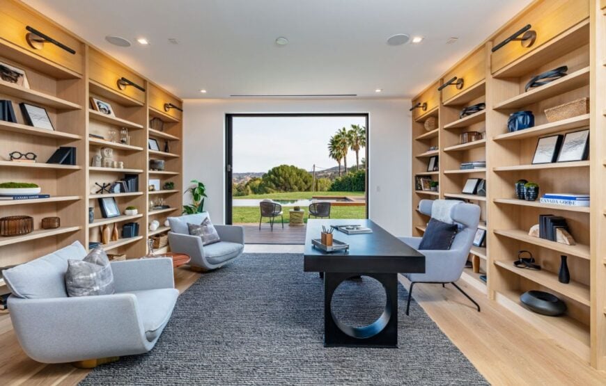 Parts of a Desk (Diagrams of Computer and Built-In Desks)