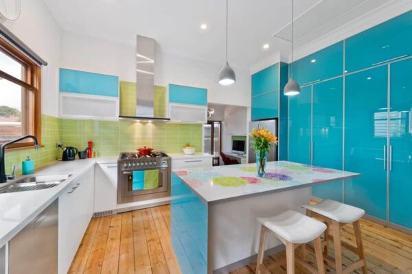 16 Fun & Funky Multi-Colored Kitchen Inspirations