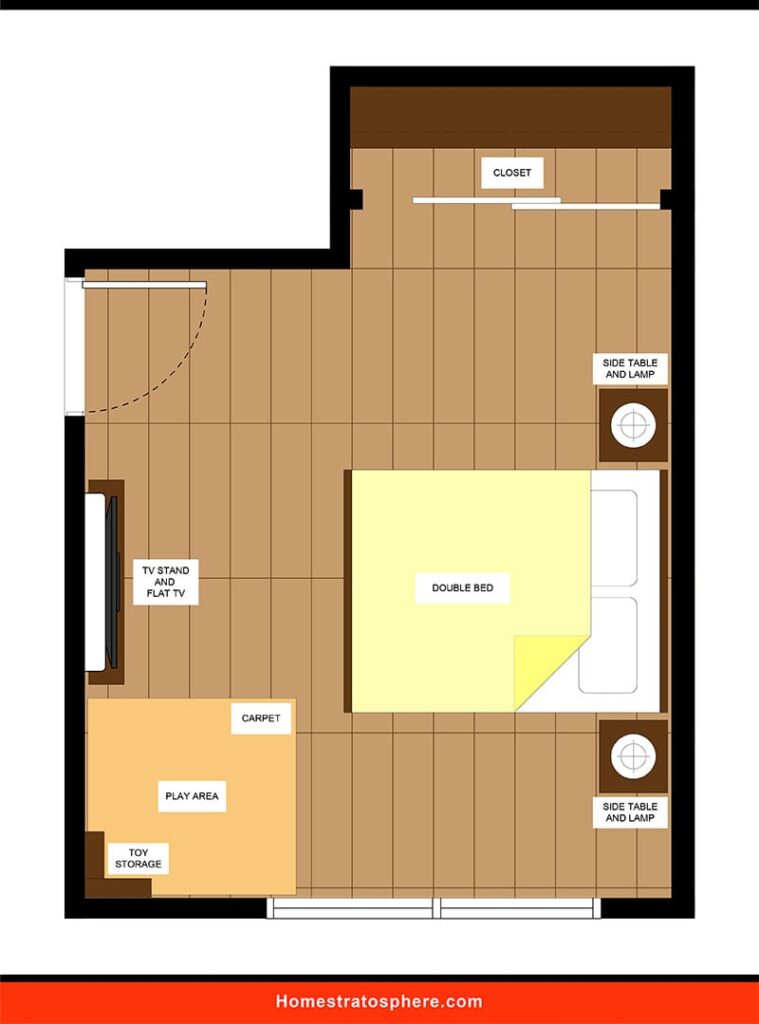 25 Diverse Kids’ Bedroom Layouts (Floor Plans) – Home Stratosphere