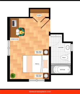 25 Diverse Kids' Bedroom Layouts (Floor Plans)