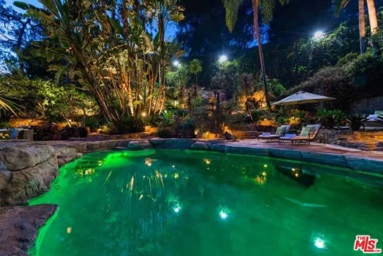 85 Fancy Celebrity Swimming Pools