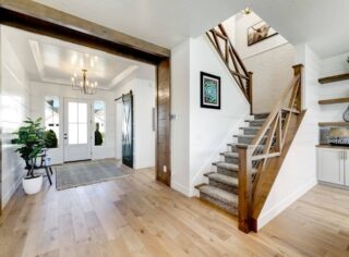 50 Quarter-Turn Staircase Ideas (Photos) – Home Stratosphere