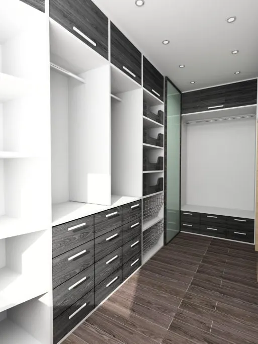 75 Fabulous Unisex Walk-In Closet Designs