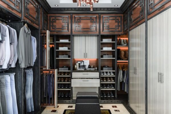 15 Dark & Luxurious Walk-In Closets for Men – Home Stratosphere