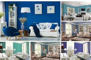 25 of the Best Blue Paint Color Options for a Living Room – Home ...