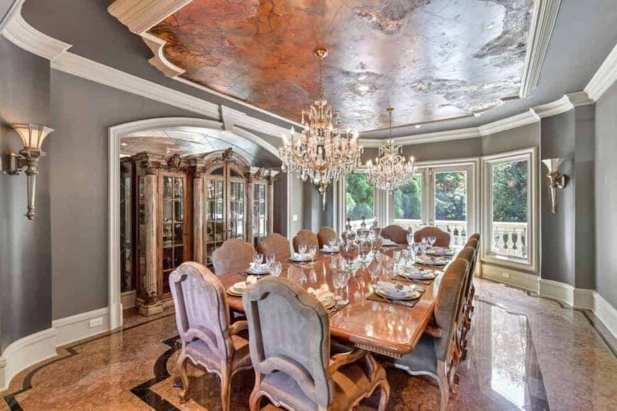 24 Celebrity Dining Rooms Showcase Stellar Design Ideas