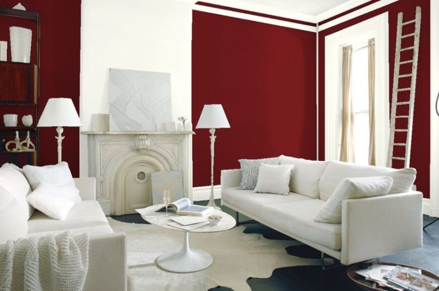 25 of the Best Red Paint Color Options for Living Rooms – Home Stratosphere