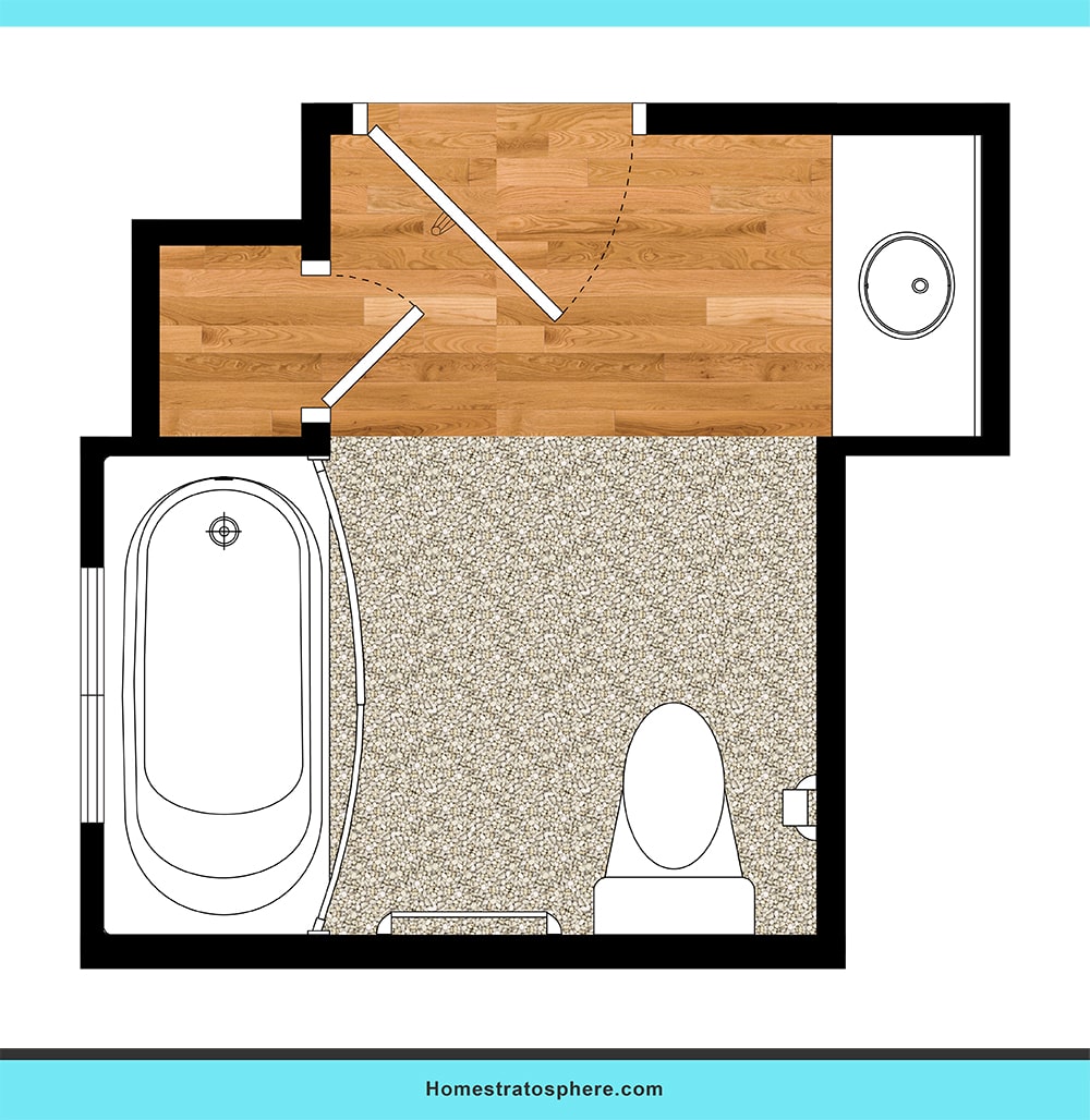 35 Bathroom Layout Ideas (Floor Plans to Get the Most Out of the Space ...