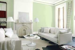 25 of the Best Green Paint Color Options for a Living Room