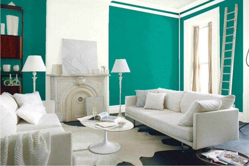25 of the Best Green Paint Color Options for a Living Room – Home ...