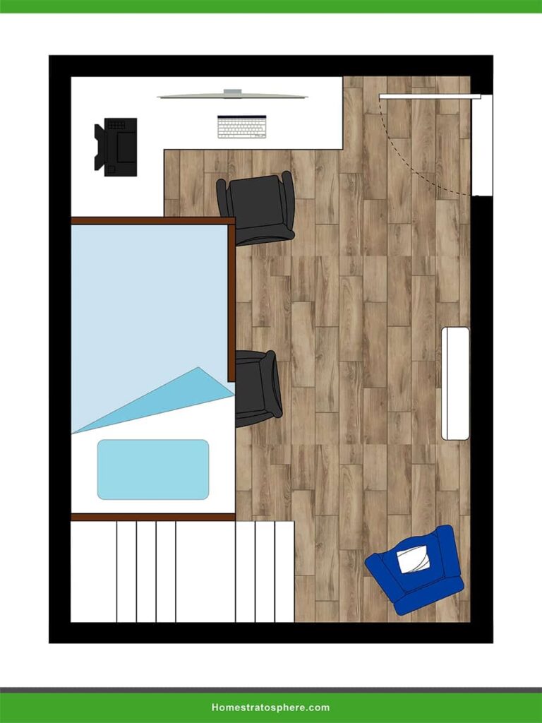 25 Home Office Layouts (Illustrated Floor Plans) – Home Stratosphere