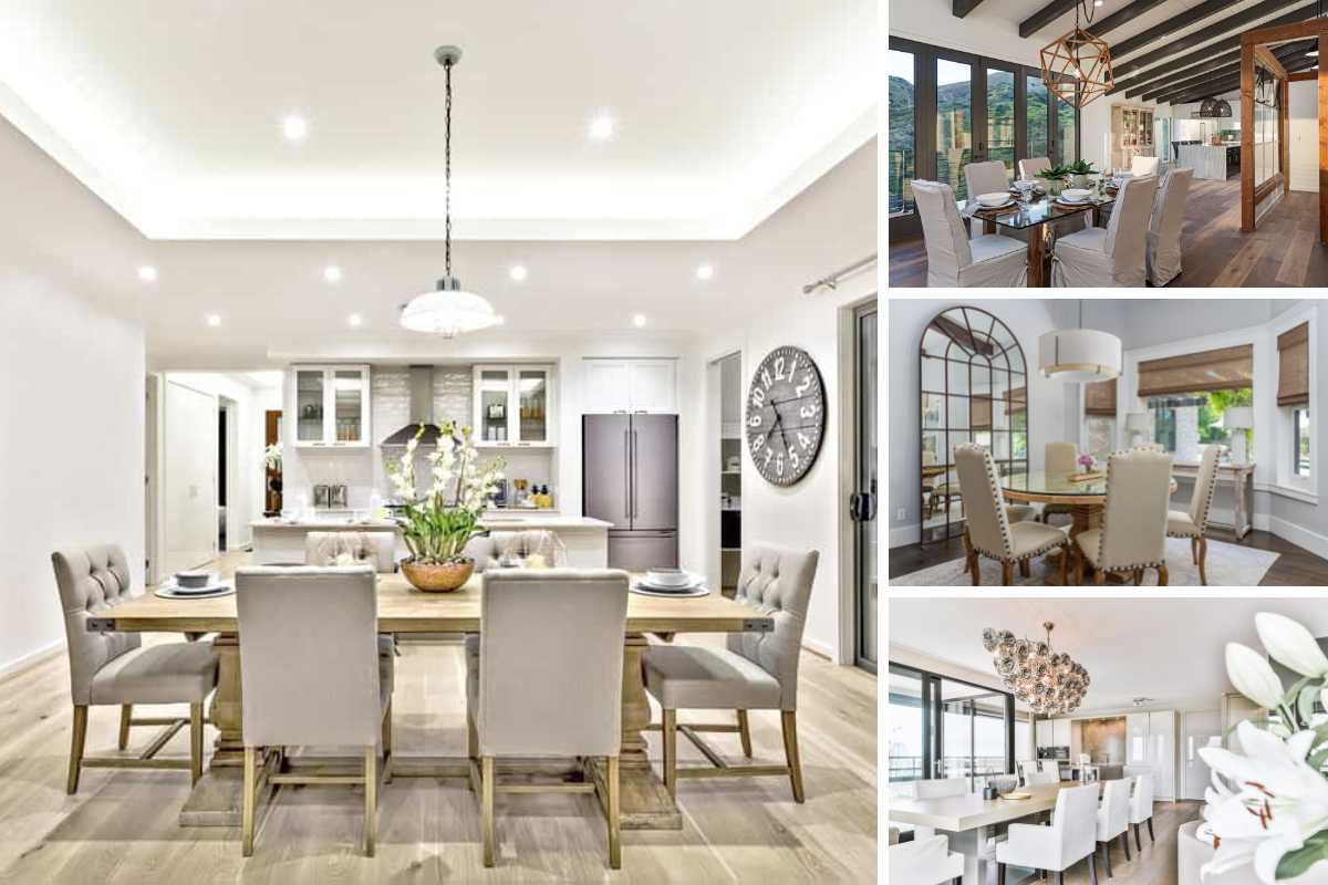 Average Size Dining Room