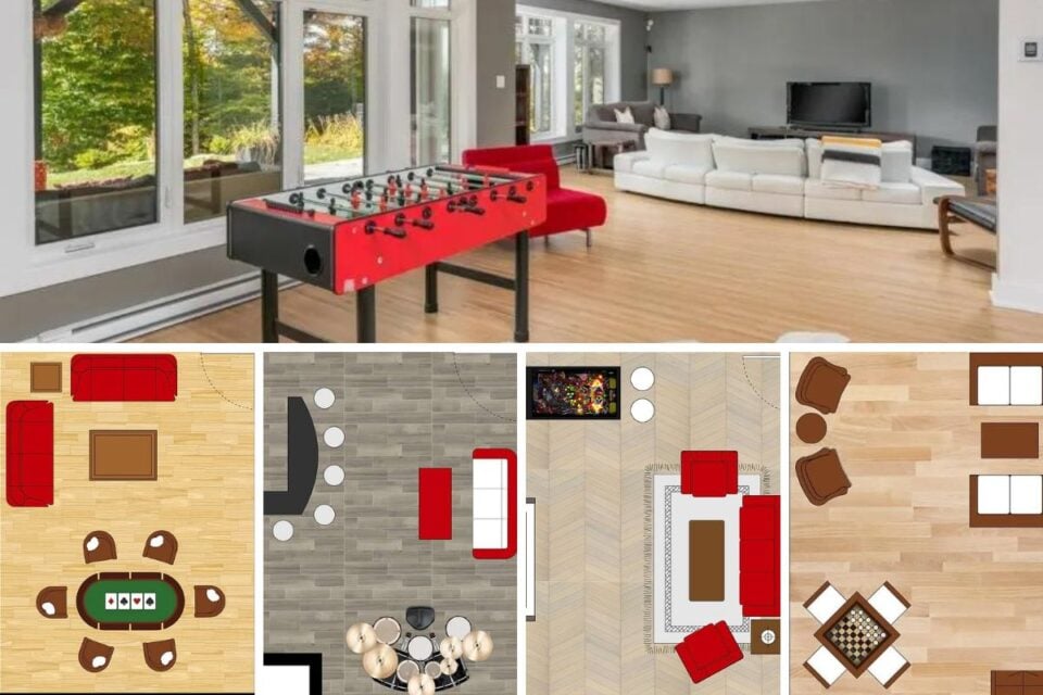 35 Man Cave Layouts (Floor Plans to Inspire Your Next Project)