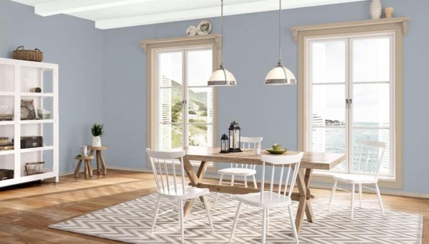 25 of the Best Gray Paint Options for Dining Rooms
