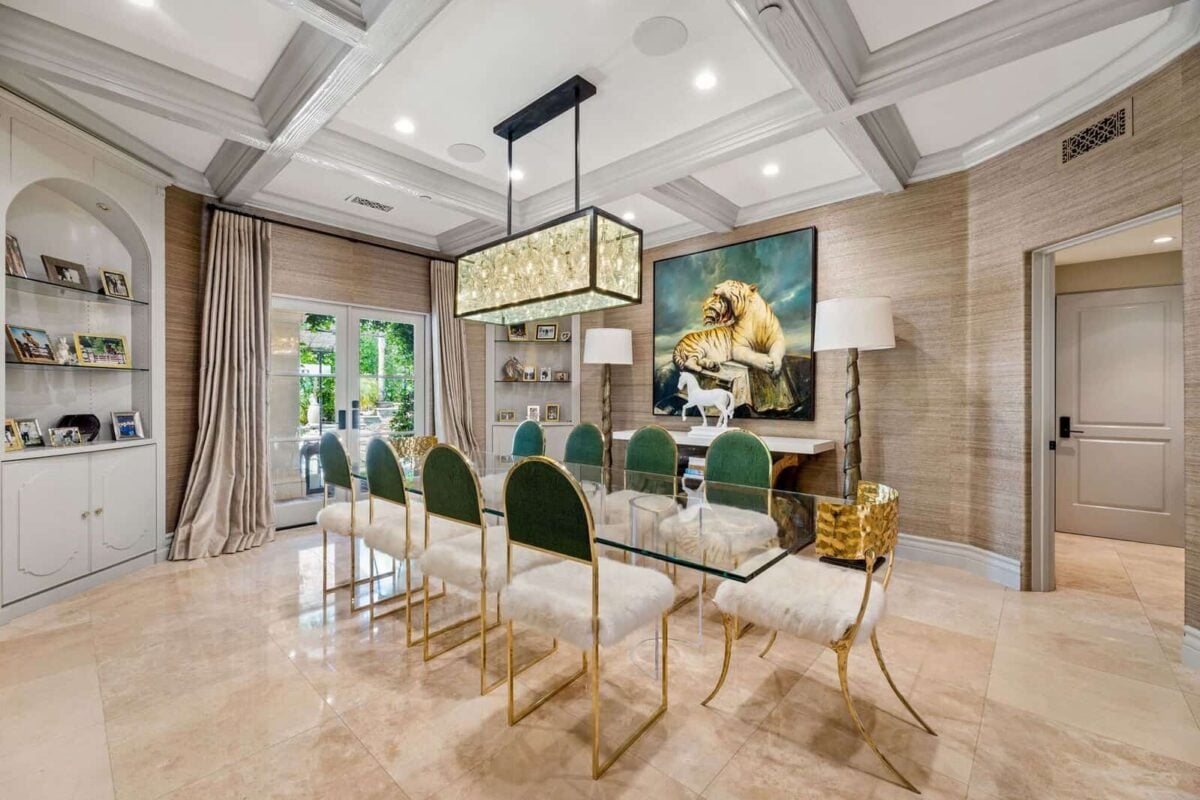 24 Celebrity Dining Rooms Showcase Stellar Design Ideas