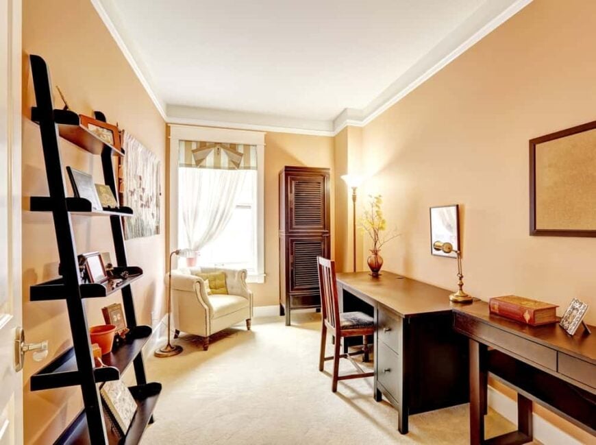 Parts of a Desk (Diagrams of Computer and Built-In Desks)