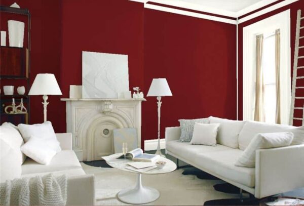 25 of the Best Red Paint Color Options for Finished Basements – Home ...