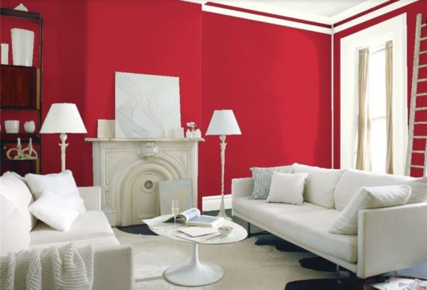 25 of the Best Red Paint Color Options for Finished Basements - Home ...
