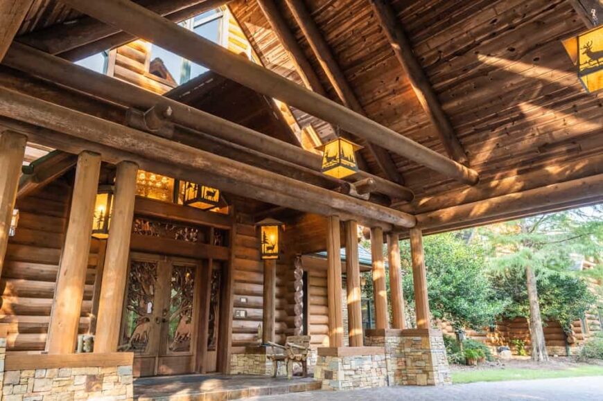 Largest Log Home in the Southern U.S.!