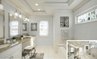 25 of the Best Gray Paint Color Options for Master Bathrooms (Ultimate ...