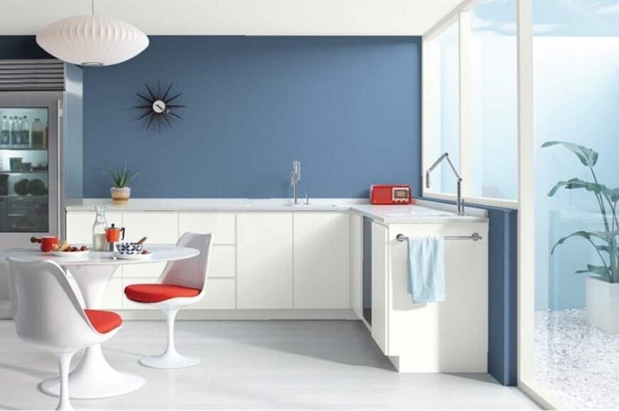 25 of the Best Blue Paint Color Options for Kitchens