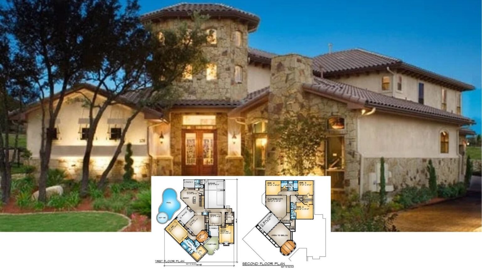 80 Mediterranean-Style House Plans & Floor Plans