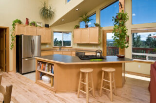 45 Kitchens with Angled Kitchen Islands (Photos) – Home Stratosphere