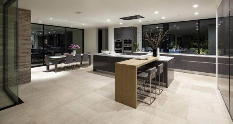 46 Kitchen Islands with Built-In Tables (Photos)