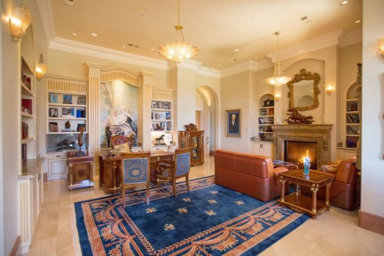 25 Mansion Home Office Designs (Photos)