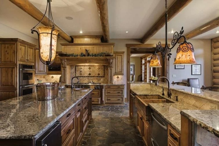 40 Mansion Kitchen Designs (Photos)