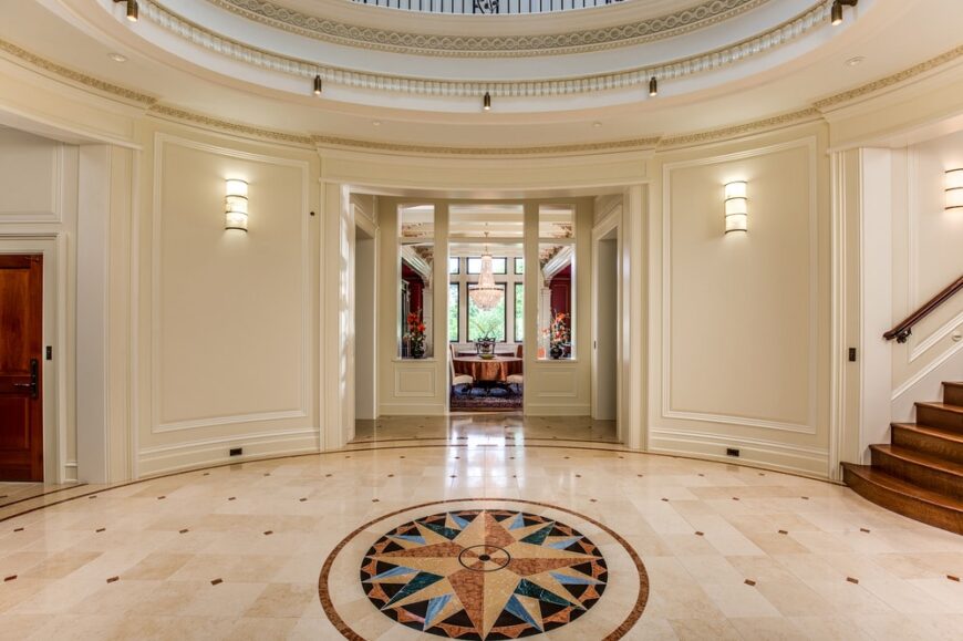 9,025 Sq. Ft. Palladian-Style Michigan Mansion with Observatory – Home ...