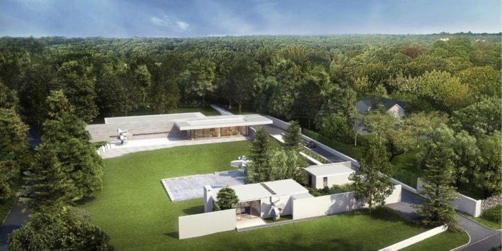 Philip Johnson's Alice Ball House in New Canaan, CT (Listed for $7.7 ...