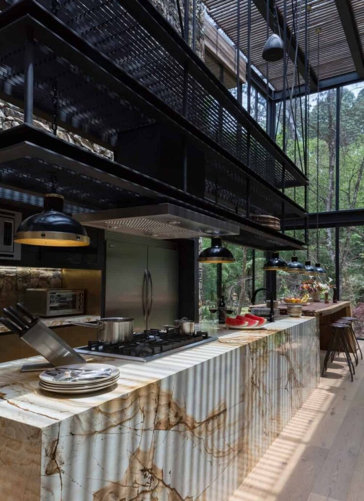38 Kitchen Islands with Built-In Tables (Photos) – Home Stratosphere
