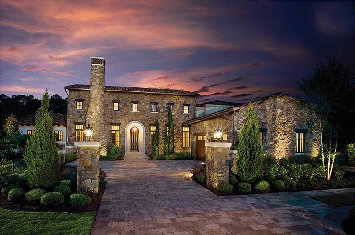 30 Tuscan-Style House Plans