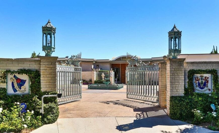 Danny Thomas' Mansion in Beverly Hills, CA (Listed for $135 Million)