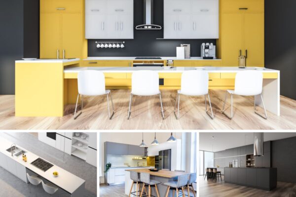 46 Kitchen Islands with Built-In Tables (Photos) – Home Stratosphere