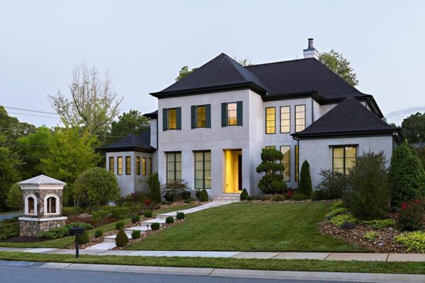 4-Bedroom Two-Story Exclusive Modern Home with a Covered Veranda and a ...