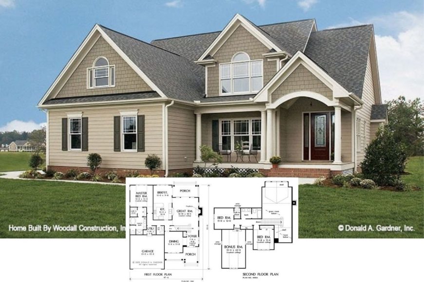 Modern Two-Story 5-Bedroom Mediterranean Home for a Corner Lot with ...